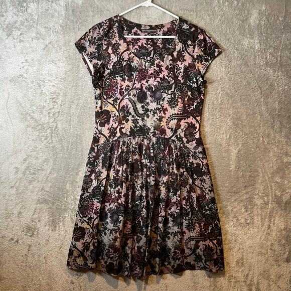 Peruvian Connection | Dresses | Peruvian Connection Floral Fit Flare ...